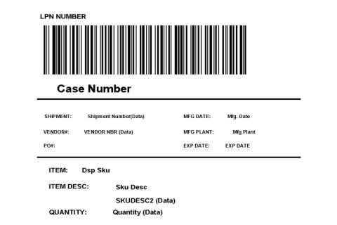 Case Label Template | CYBRA