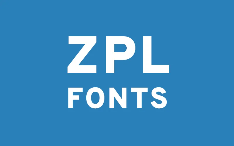 ZPL Fonts | CYBRA